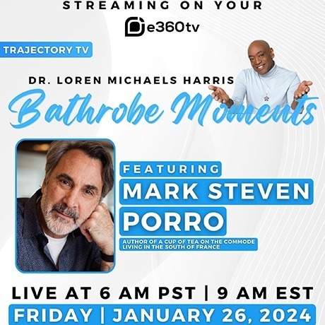 Mark Appears LIVE on Bathrobe Moments with Dr. Loren Michaels Harris ...